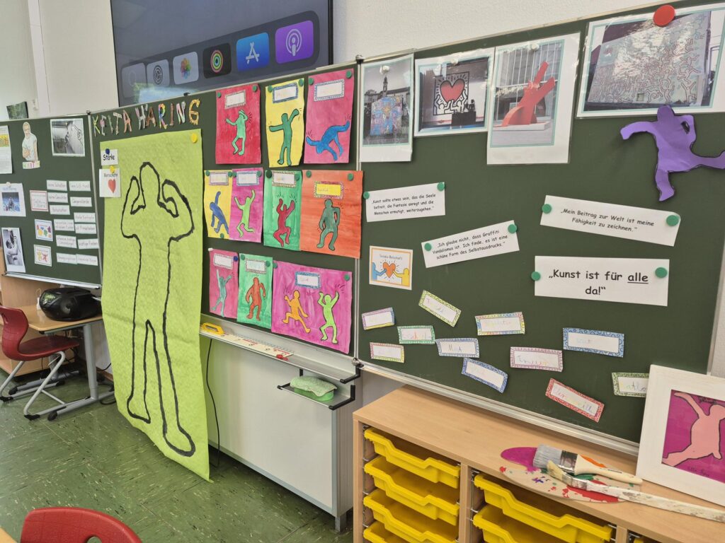 Kunst ist für alle da! – Unser Projekt rund um den Künstler Keith ...